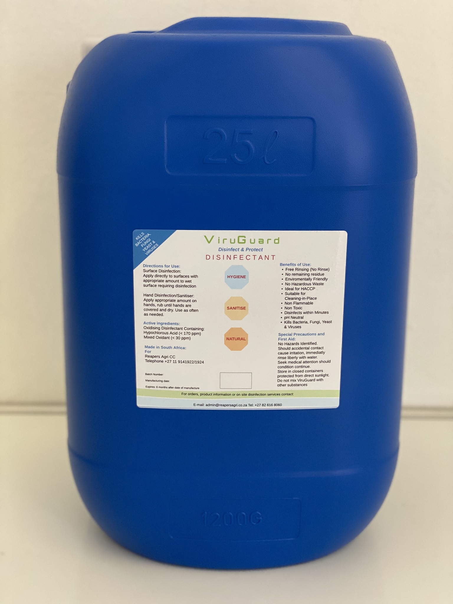 Viruguard 25L - Reapers Agri cc